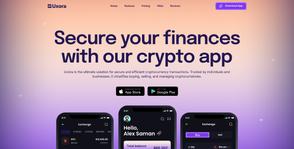 Uxora - Software, SaaS & Startup WordPress Theme by mthemeus | ThemeForest