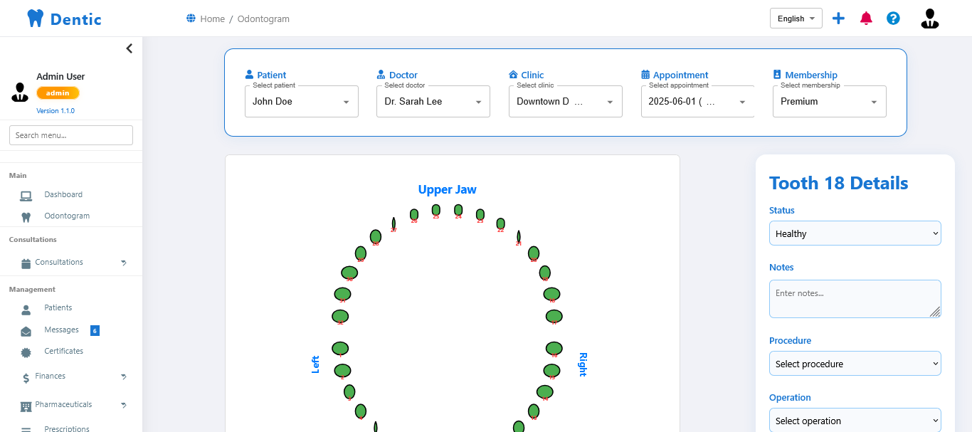 Dentic – The AI Smart Solution for Dental Clinics by Delta-Dev-Software