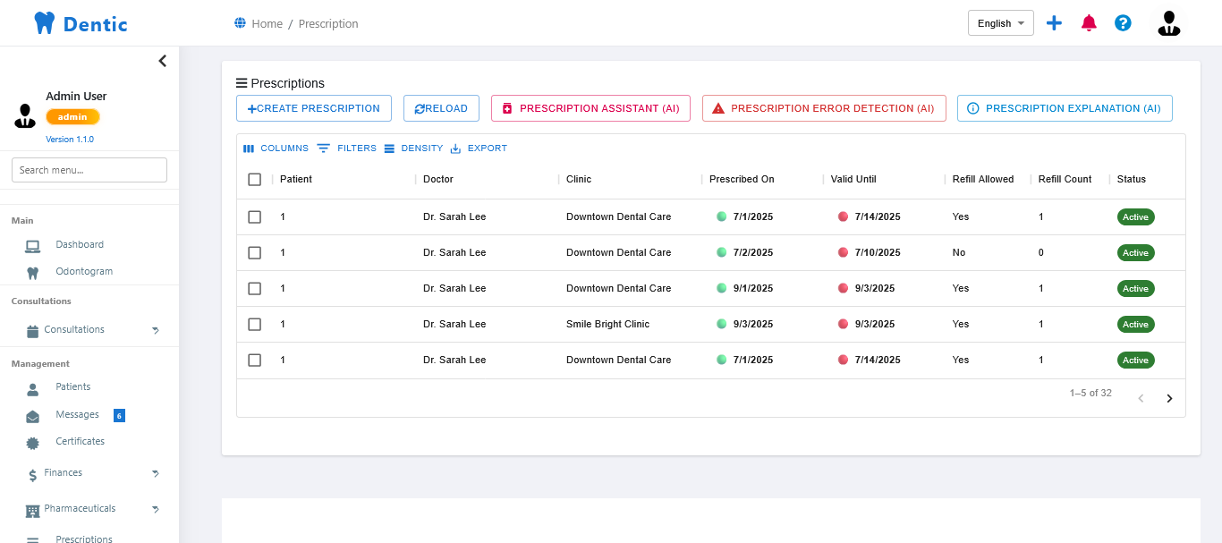 Dentic – The AI Smart Solution for Dental Clinics by Delta-Dev-Software
