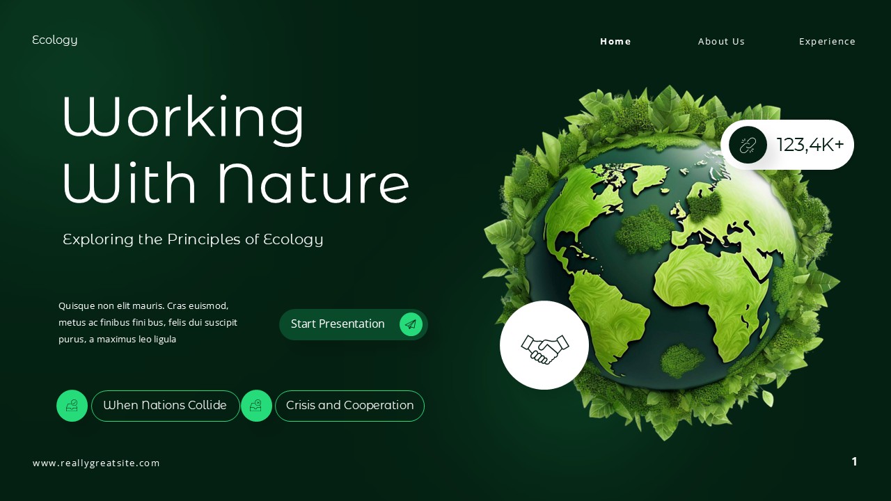 Ecology PowerPoint Presentation, Presentation Templates | GraphicRiver