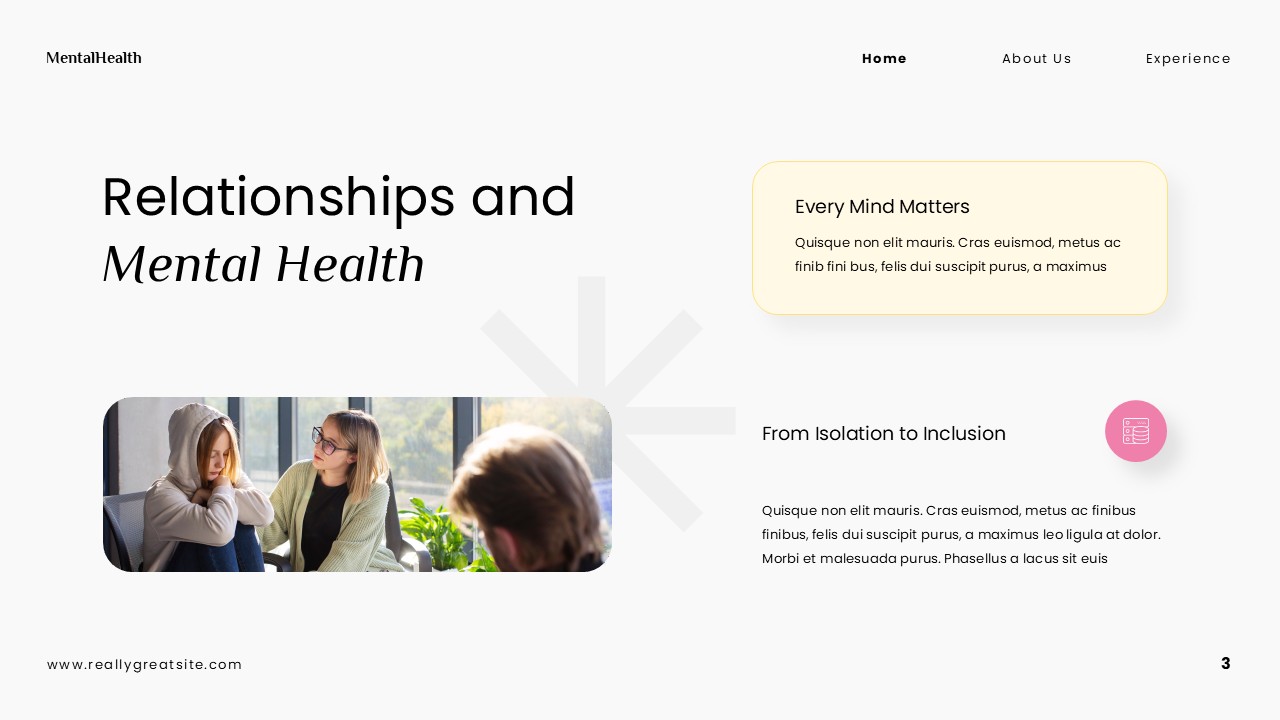 Mental Health Google Slides Presentation, Presentation Templates ...