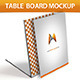 Table Board Mockup, Graphics | GraphicRiver