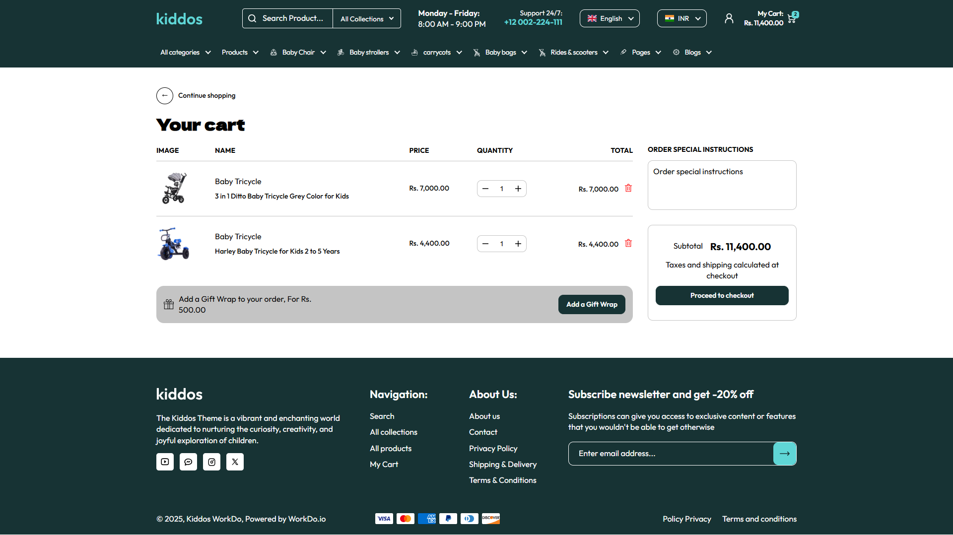 Kiddos - Kids Toys & Games Store Shopify OS 2.0 by WorkDo | ThemeForest