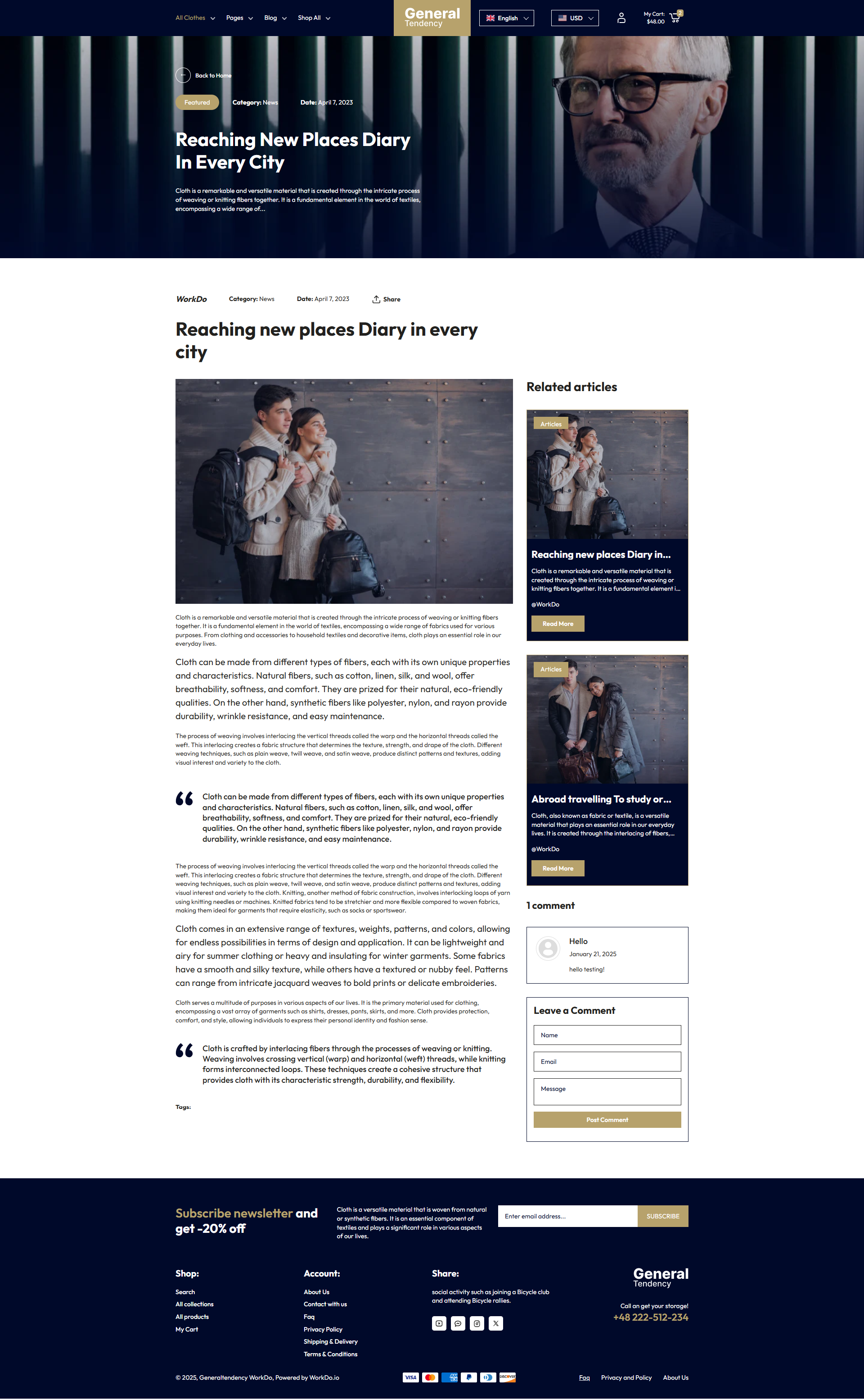 General Tendency - Trending Men Fashion Shopify 2.0 Theme by WorkDo