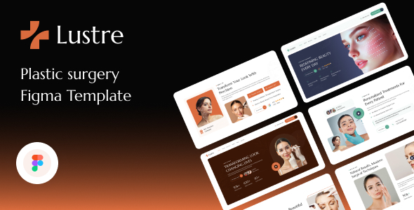 Lustre- Plastic Surgery Figma Template by zcubethemes | ThemeForest