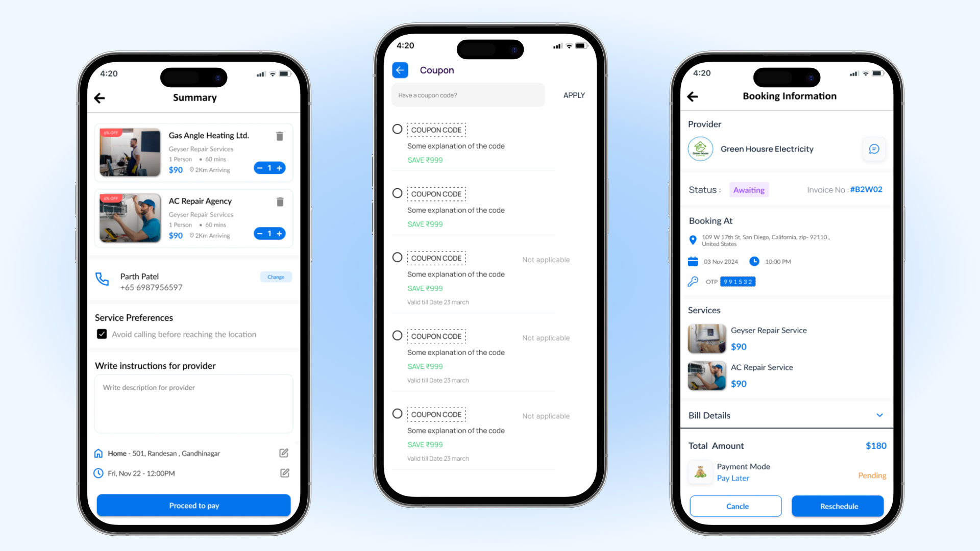 DTDemand - Multi-Vendor On-Demand Handyman & Home Services App | Flutter App + Laravel Admin ...