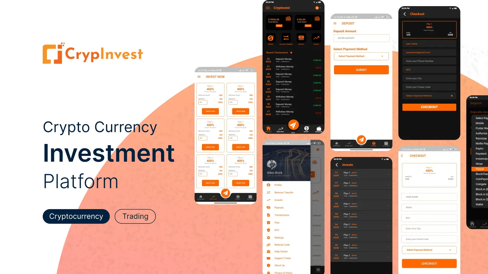 Biggest Flutter App UI Kit 40 in 1 Template by AppDevsX | CodeCanyon