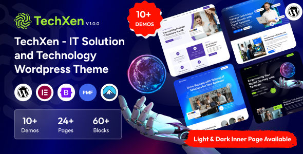 TechXen - IT Solution and Technology WordPress Theme by Zoo-Themes