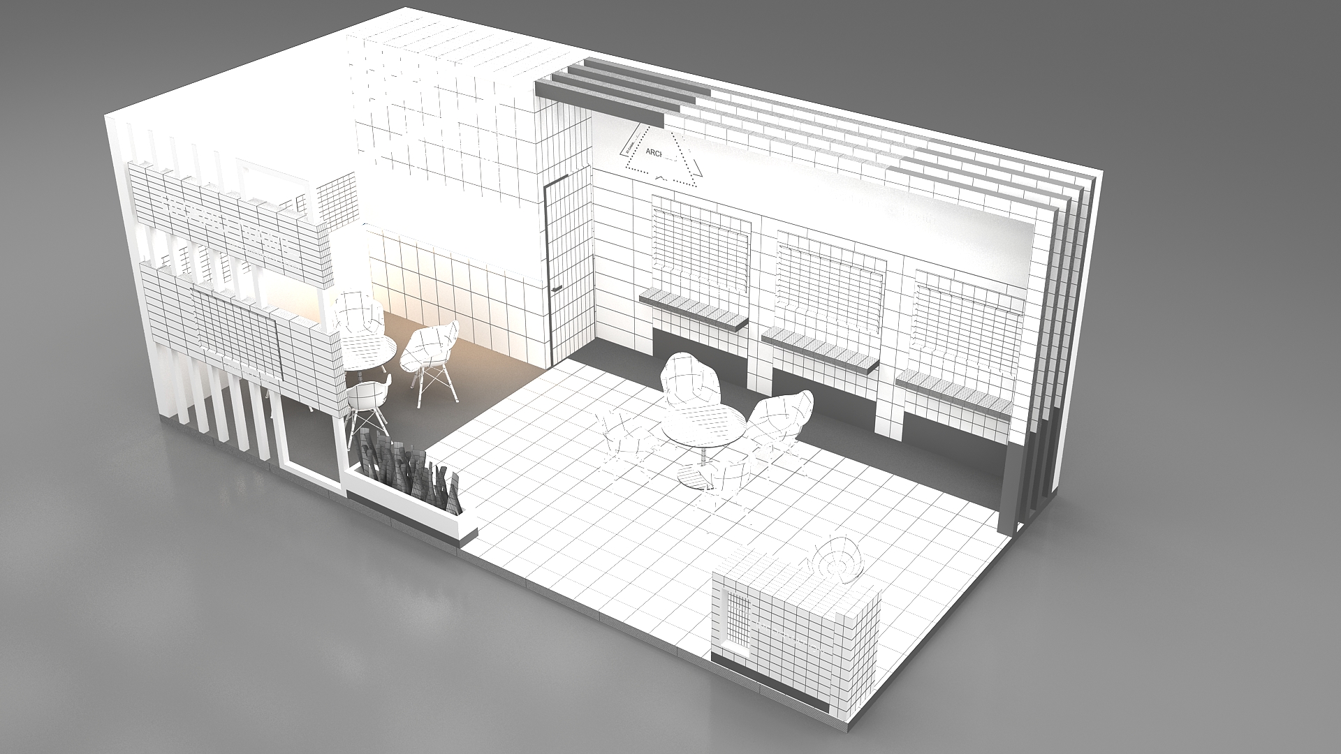 3D Model Stall by moarrefiii | 3DOcean