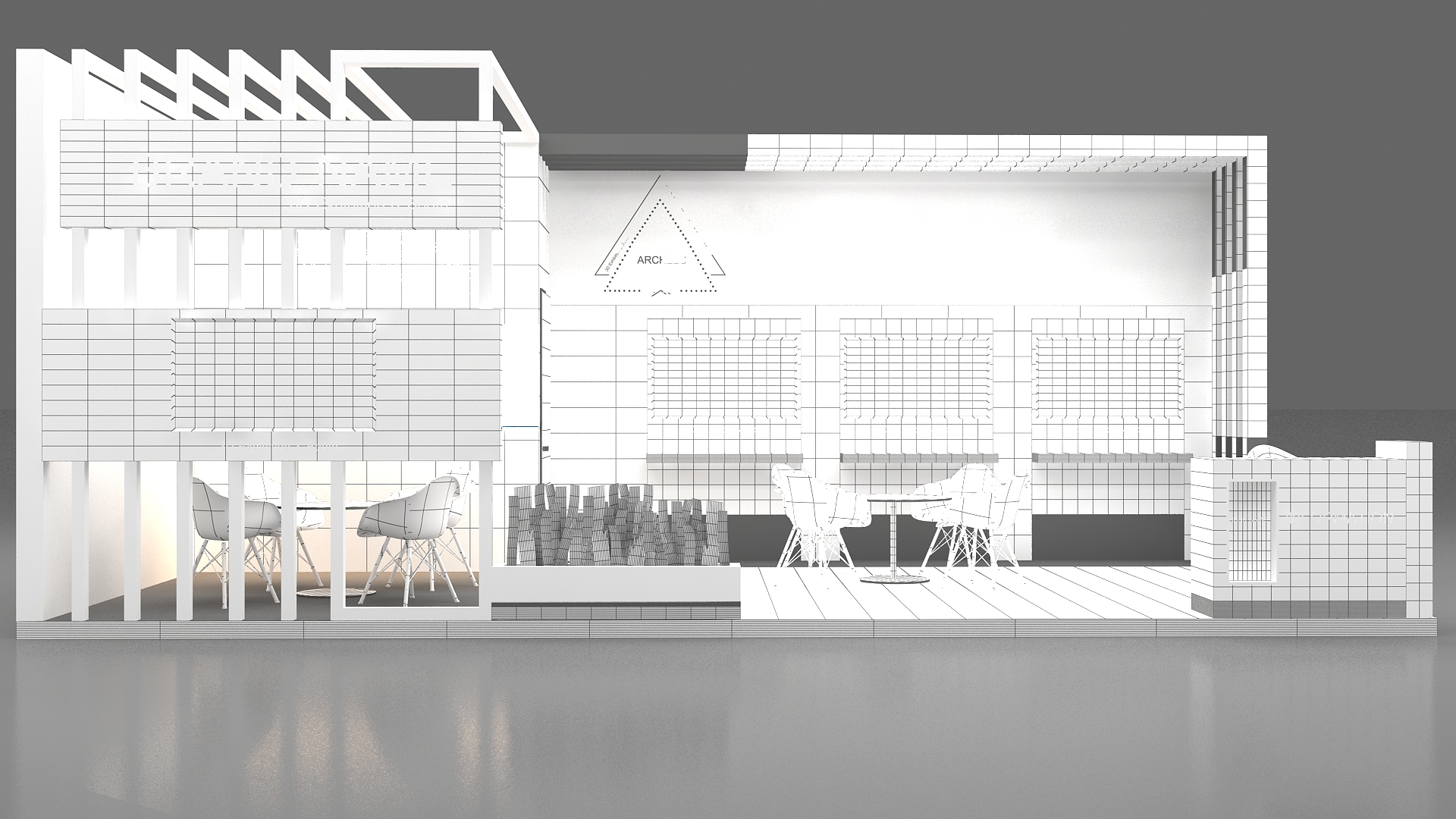 3D Model Stall by moarrefiii | 3DOcean