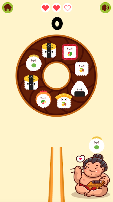 Sumosushi - HTML5 Game, Construct 3 by EyeQStudio | CodeCanyon