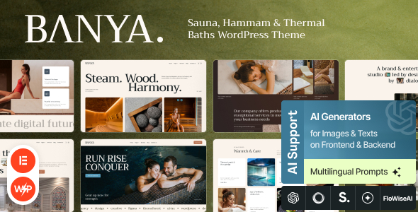 Banya - Sauna, Hammam & Thermal Baths WordPress Theme by ThemeREX | ThemeForest