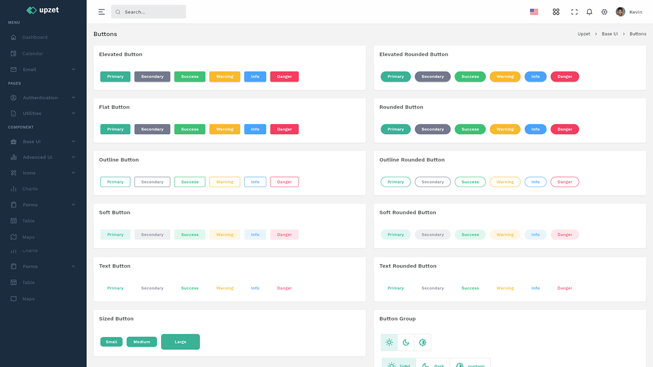 Flutter Admin Panel - Upzet by themesdesign | CodeCanyon