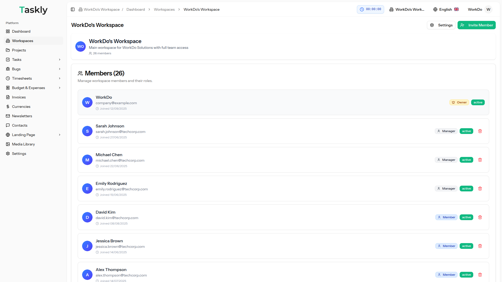 TASKLY – Project Management Tool by WorkDo | CodeCanyon