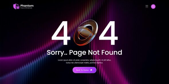 Phantom - Modern Proxy & VPN Services Elementor Template Kit by Kitpro