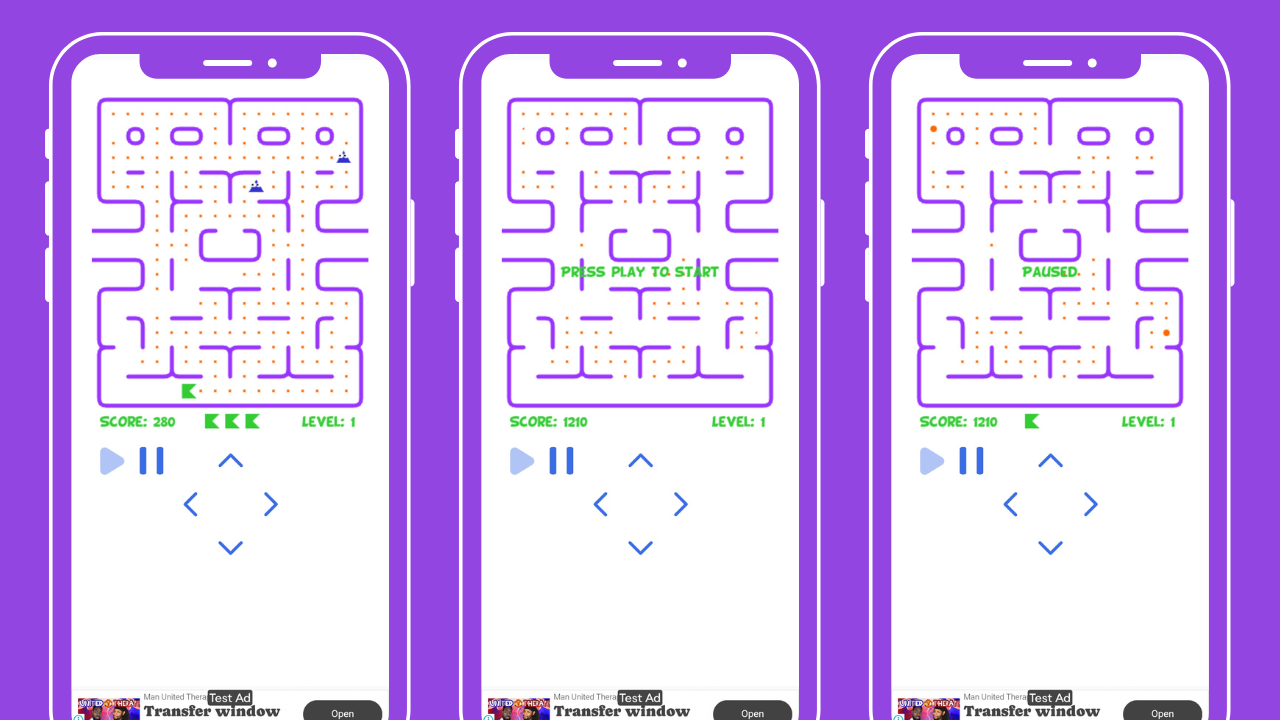 Maze Escape Runner Game with AdMob Facebook Ads Android by MJAppsStudio