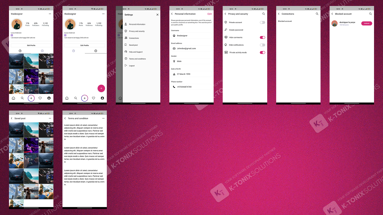 SOCIALIO— Instagram Clone Flutter UI Kit by KTonixSolutions | CodeCanyon