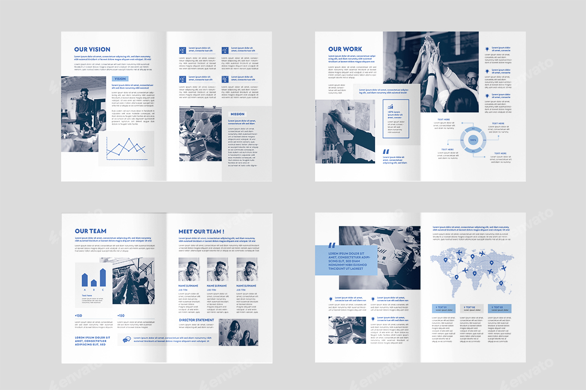 Company Profile Brochure, Print Templates | GraphicRiver