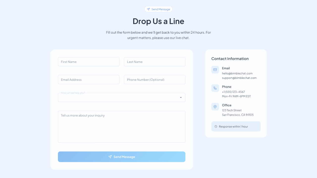 Bimble Chat Vuejs Vuetify Chat App Ui Template By Devcraftify Codecanyon