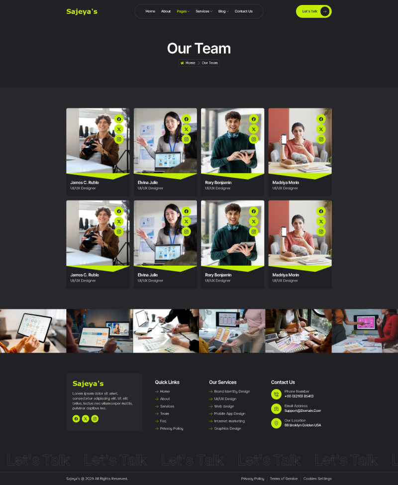 Sajeya - Personal Portfolio Elementor Template Kit by Alfa_Themes ...