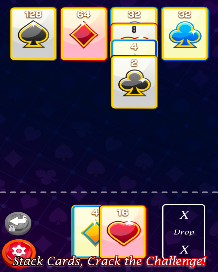 Card Stack Challenge - HTML5 Game with Admob Ads by enerjik_tech | CodeCanyon