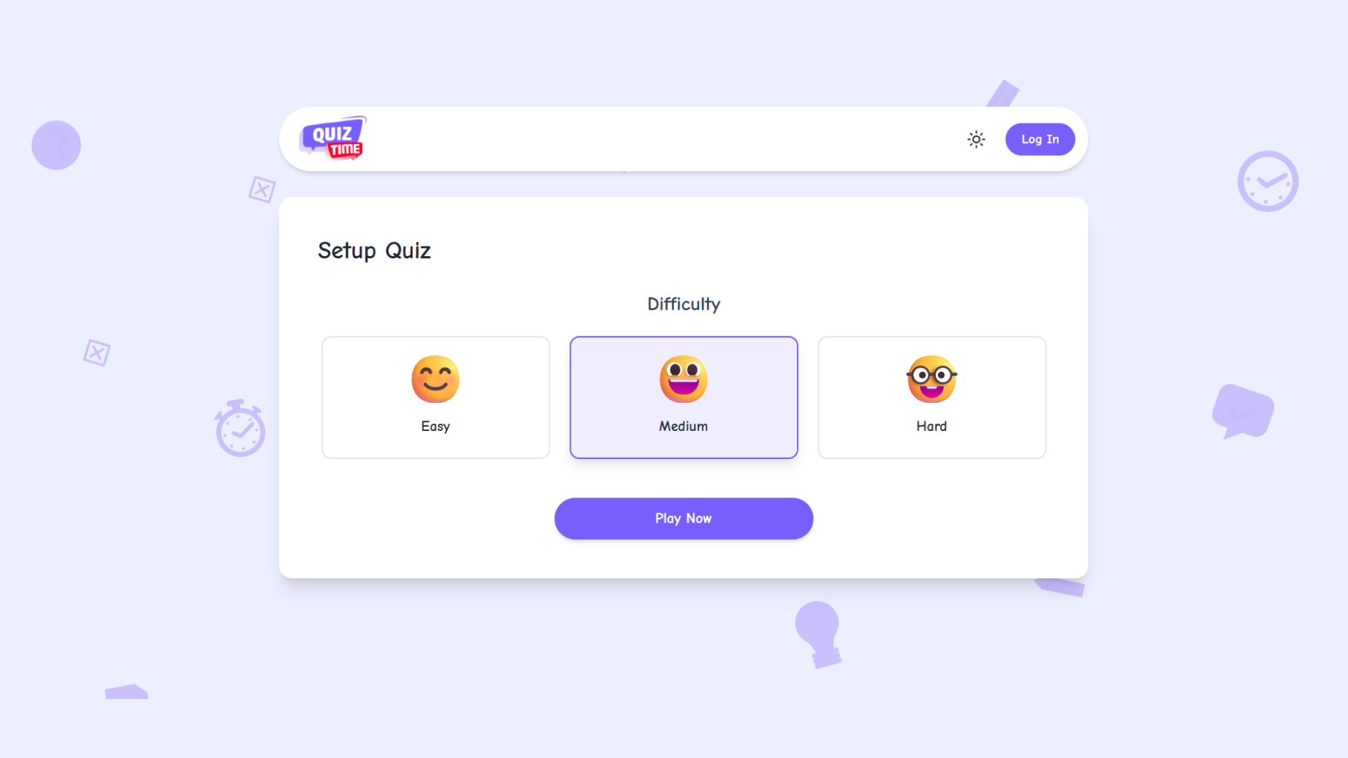 QuizTime – MERN Stack Quiz App | Interactive Web Quiz Platform by Pahil369