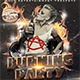 Burning Party Flyer, Print Templates | GraphicRiver