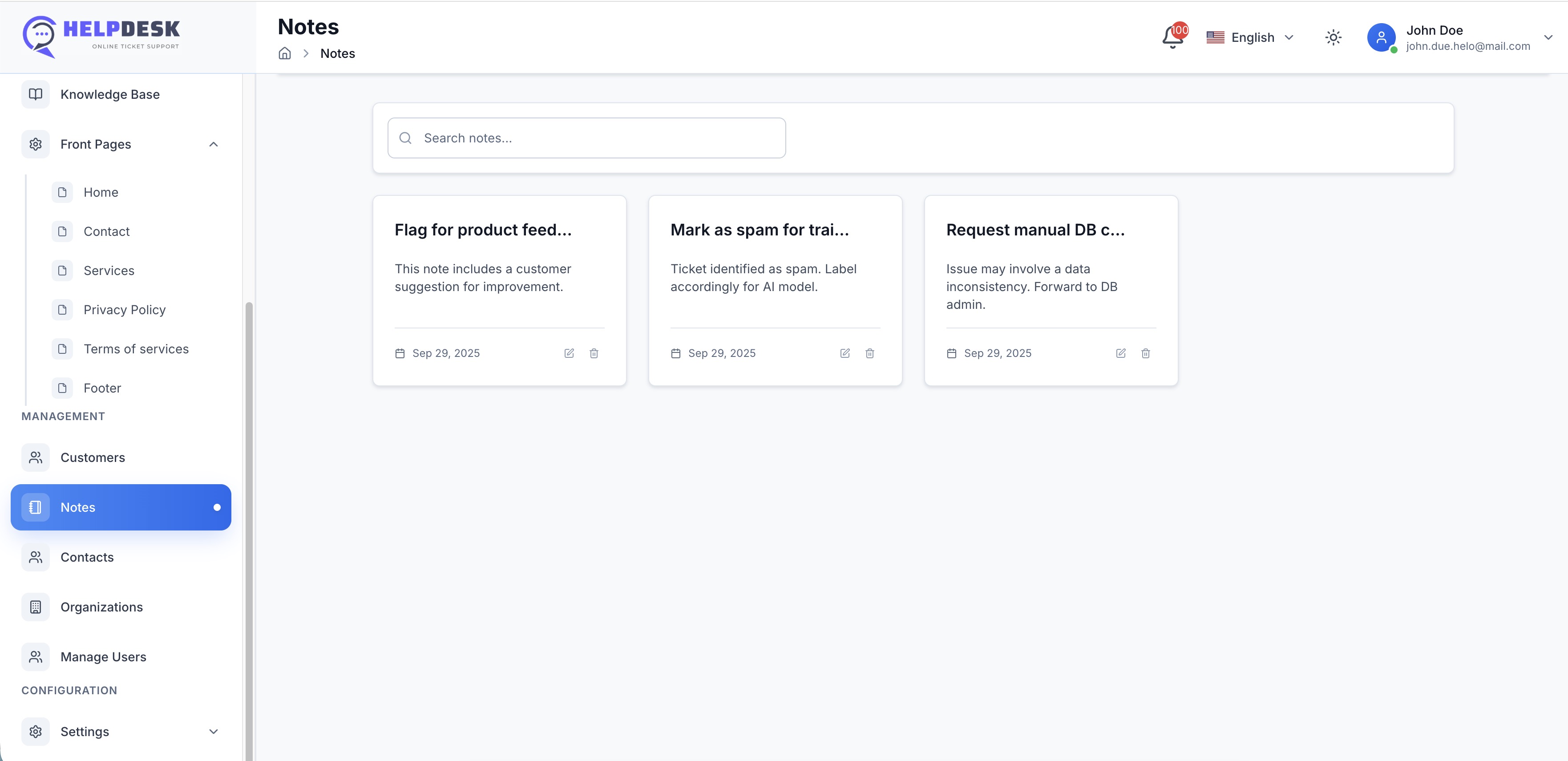 HelpDesk Pro – AI-Powered Ticket Management & Customer Support System by SoftEntra