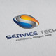 Service Tech Logo Template, Logo Templates | GraphicRiver