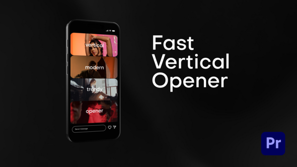 Fast Vertical Slideshow, Premiere Pro Templates | VideoHive