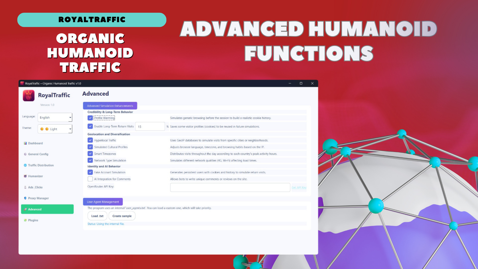RoyalTraffic Pro - Organic Humanoid Traffic by LG-Dev_Studio | CodeCanyon