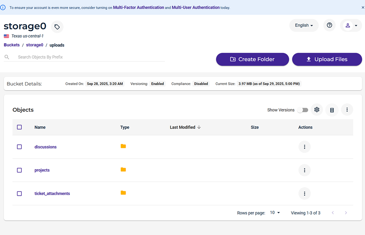 Wasabi Cloud Storage Integration for Perfex CRM by Bottal | CodeCanyon