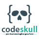 Code Skull Logo Template by BossTwinsMusic | GraphicRiver