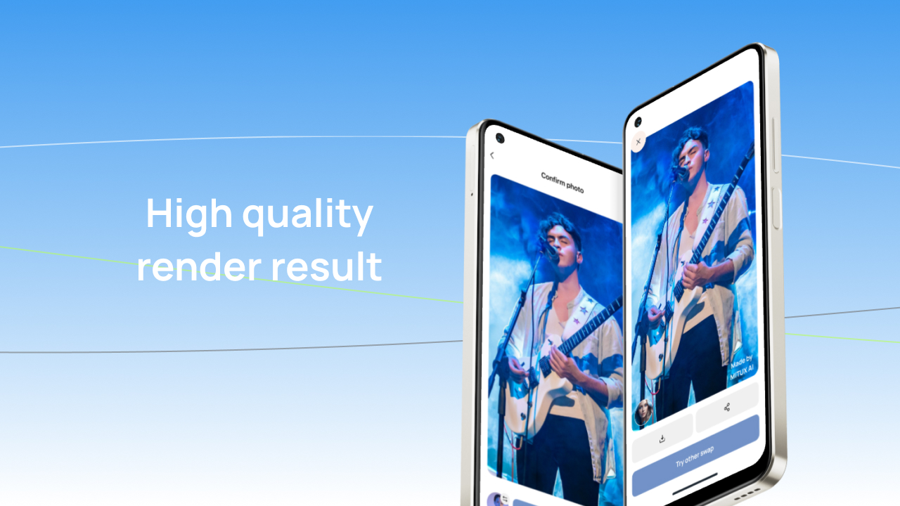 Mitux – AI Face Art React Native EXPO App Template by thirteendev | CodeCanyon