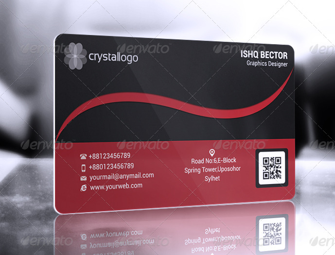 8 Colors Stylish Business Card, Print Templates | GraphicRiver