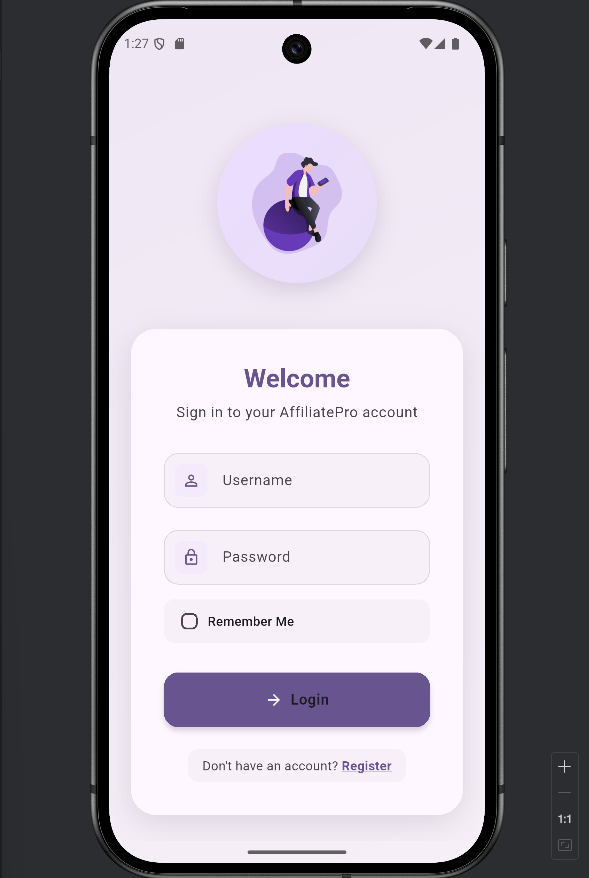AffiliatePro Mobile - Flutter Affiliate App (Android/iOS Source Code ...