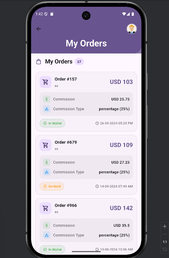 AffiliatePro Mobile - Flutter Affiliate App (Android/iOS Source Code ...
