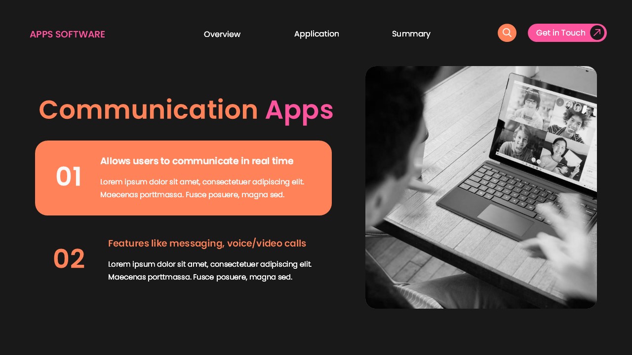 Apps Software PowerPoint Template, Presentation Templates | GraphicRiver