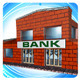 Toon Textured Small Bank Building by CyberHeart | 3DOcean