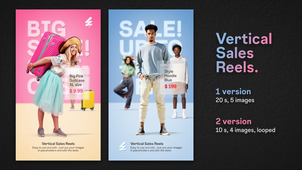Vertical Sales Reels, After Effects Project Files | VideoHive