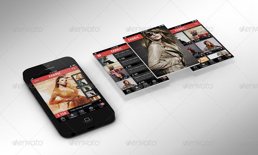 Phone App Mock-ups, Graphics | GraphicRiver