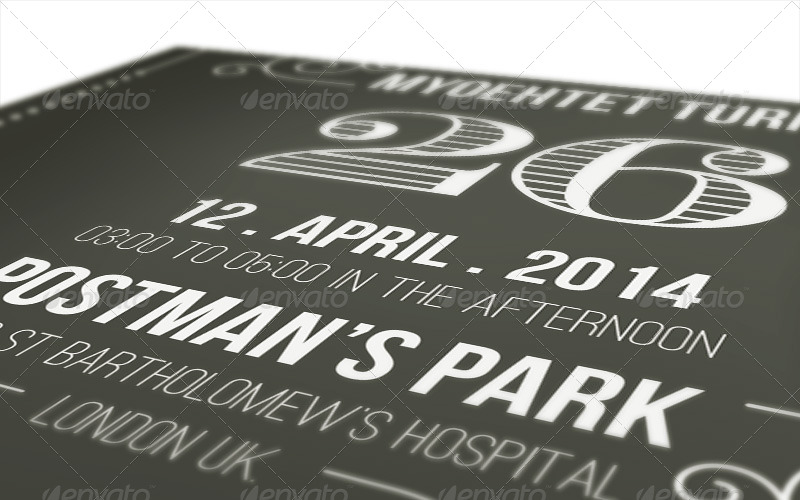 BD Invitation II, Print Templates | GraphicRiver