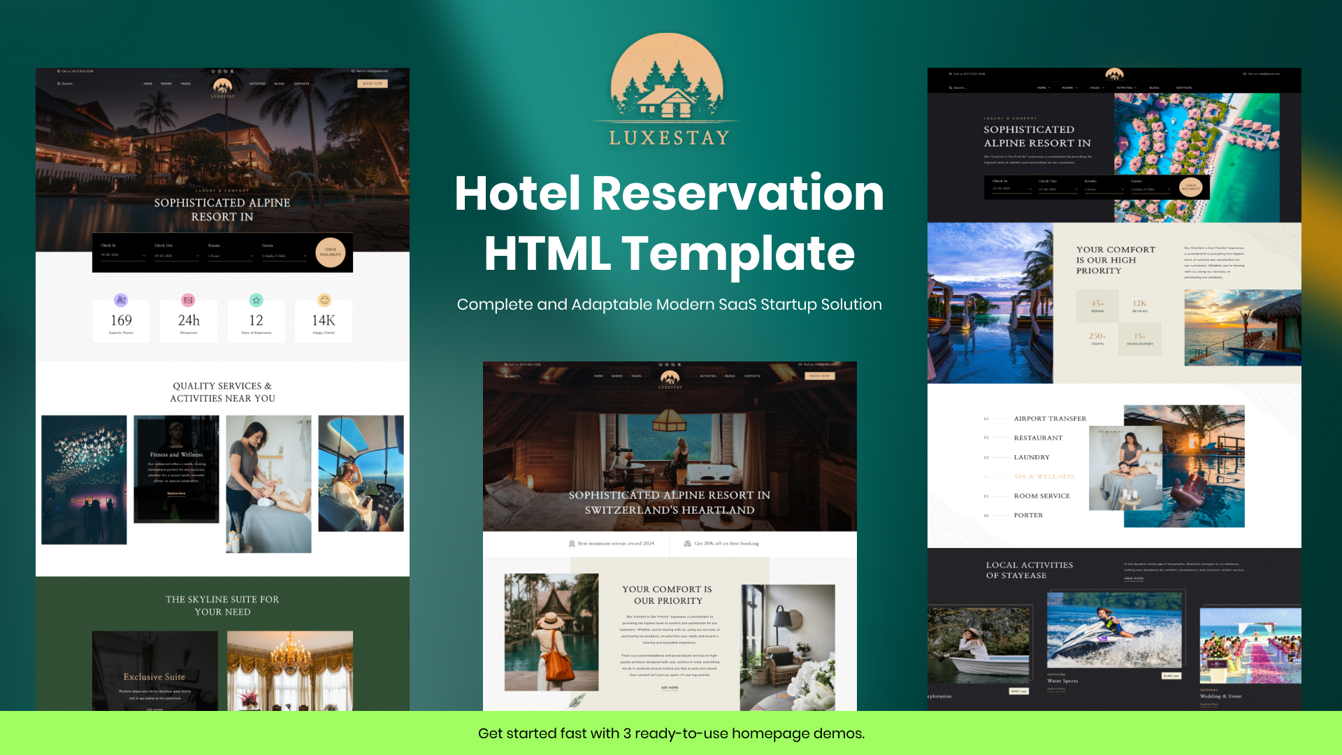 LuxeStay – Modern & Responsive Hotel Booking HTML Template by ...