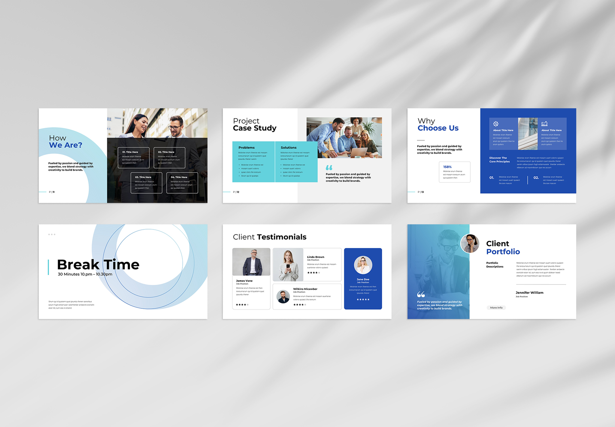 Company Profile PowerPoint Template, Presentation Templates | GraphicRiver