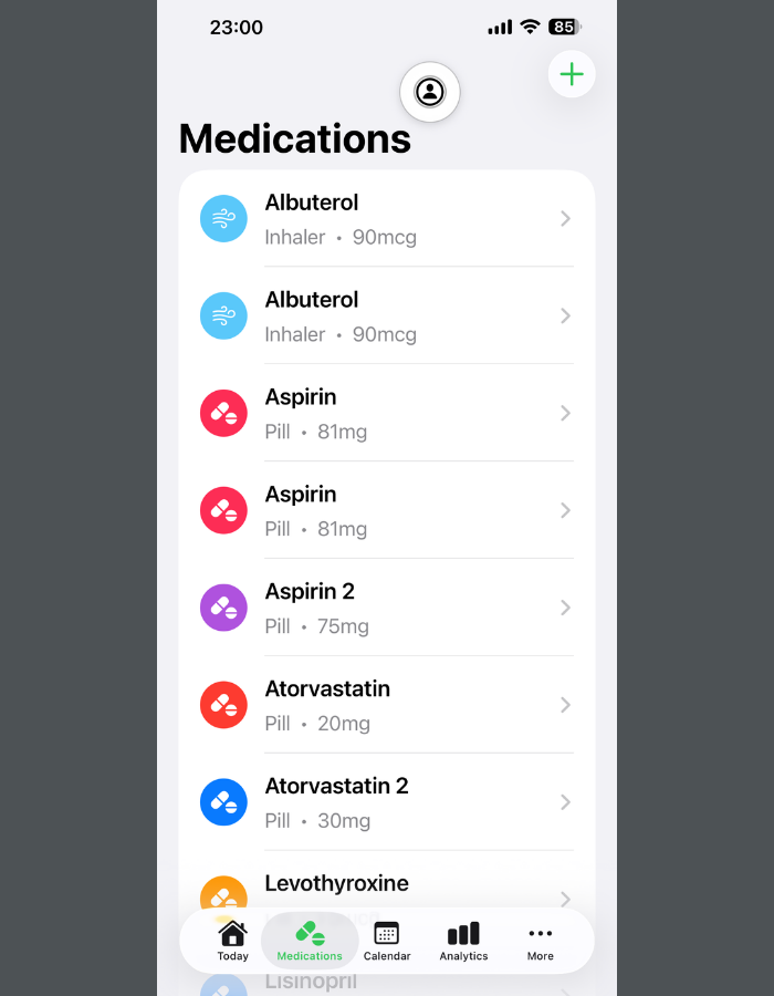 MediTrack+ - The Most Complete Medication Tracking iOS App Template by ...