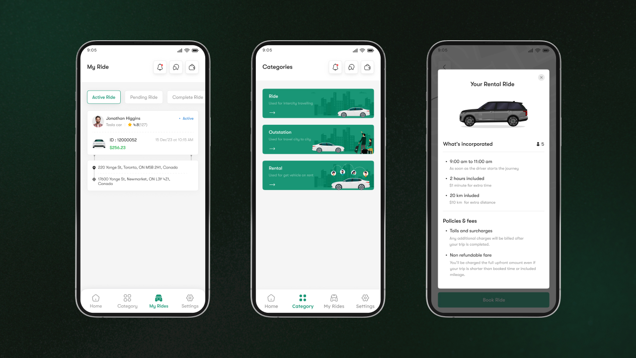 Taxido - React Native Taxi App | Rider + Driver App Expo UI KIT by PixelStrap