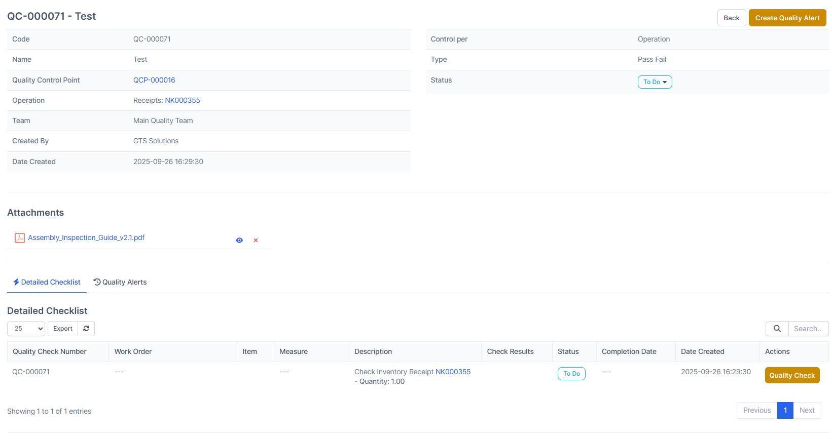 Quality Management module for Perfex CRM by GreenTech_Solutions ...