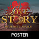 Love Story Poster Template, Print Templates | GraphicRiver