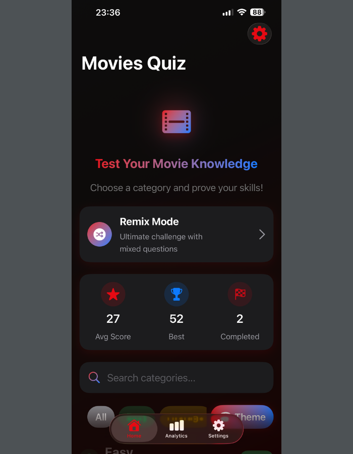 iQuiz - Universal Quiz Template for iOS | SwiftUI & SwiftData by pooccm