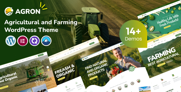 Agron - Agriculture & Organic Farm WordPress Theme by Case-Themes | ThemeForest